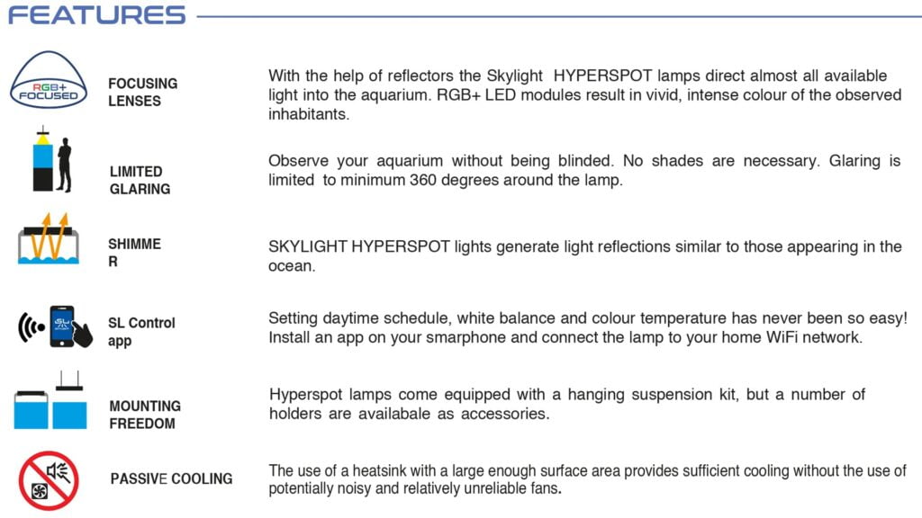 SkyLight HYPERSPOT-RL | Aqua Atlantis | Aquascaping