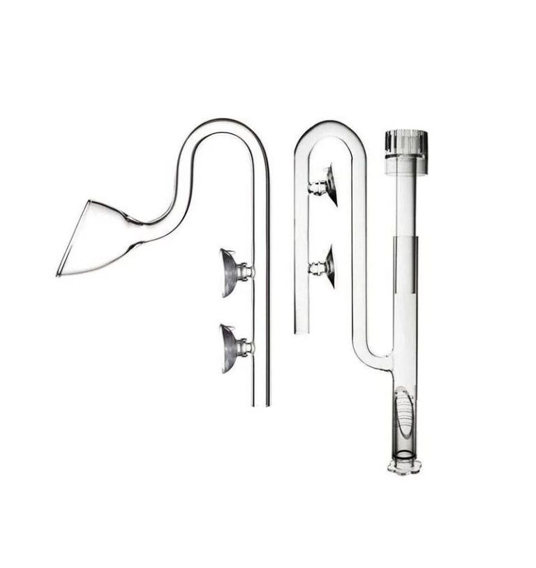 17mm Glass Lilly Pipe With Skimmer Combo for Aquariums